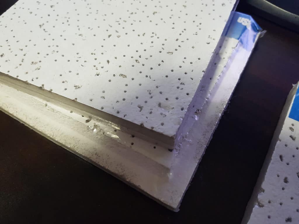 USG Boral Impressions Square edge compared to rebated edge - Suspended ...